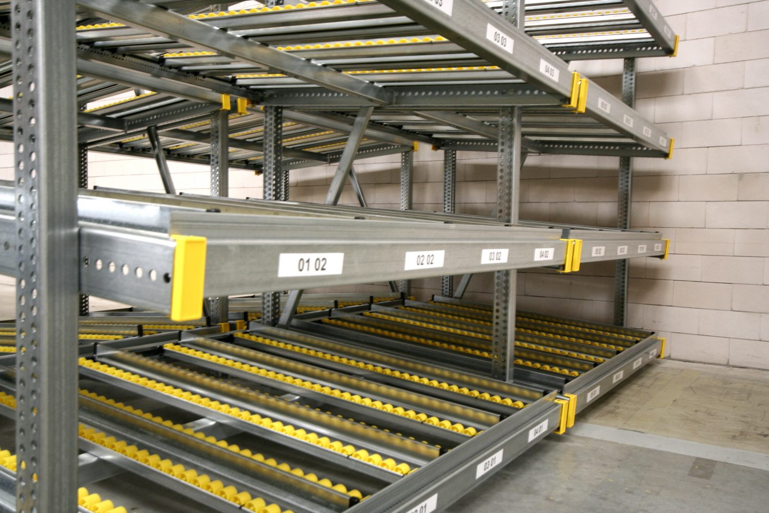 Durchlaufregale - PS Lagertechnik